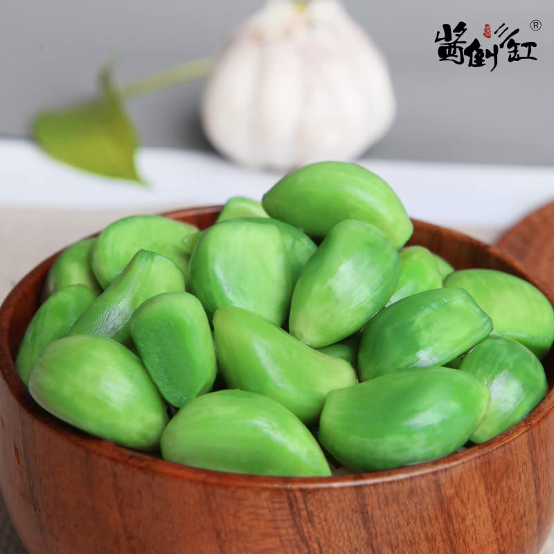 Feicui – Ajo verde ajo Laba 1058ozlata encurtida con vinagre blanco ajo ...