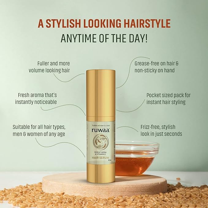 Buy Ruwaa Set of 3 Hair Kits (Shampoo 300ml ,Conditioner 150ml, Serum ...