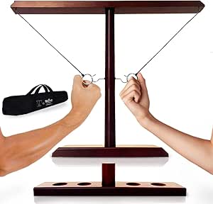 Amazon.com : SWOOC Games - Battle Hooks XL 2 Player Hook and Ring Game ...