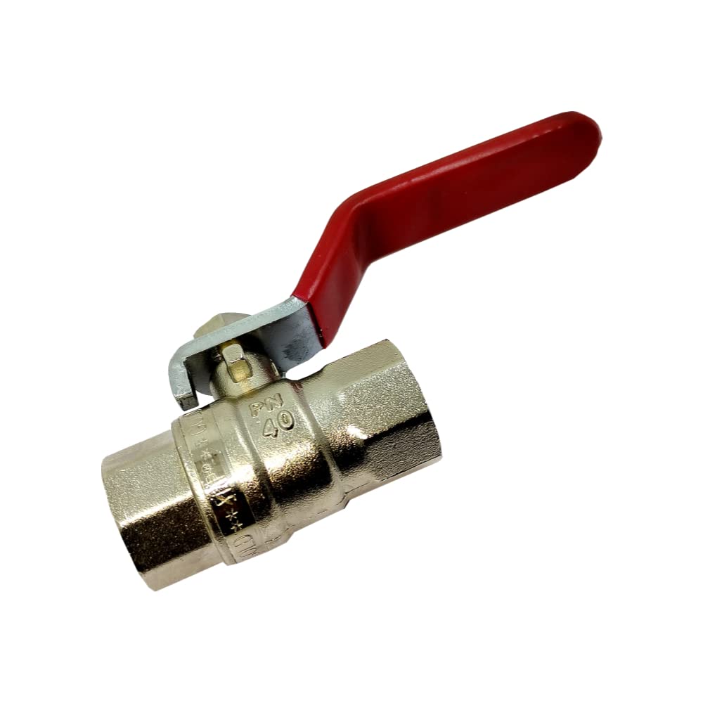 Buy SRP GOLD 1/2" Female Threaded High Pressor Ball Valve, Made of 58% ...