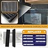 Amazon.com: 2-Pack WB06X10807 Charcoal Filters for JVM7195EK5ES & More ...