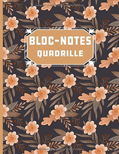 Bloc-Notes Quadrillé: Papier Graphique 1 cm. Cahier de Notes Quadrillé ...