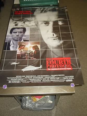 FOURTH PROTOCOL/ORIG. U.S. ONE SHEET MOVIE POSTER (MICHAEL CAINE/PIERCE ...