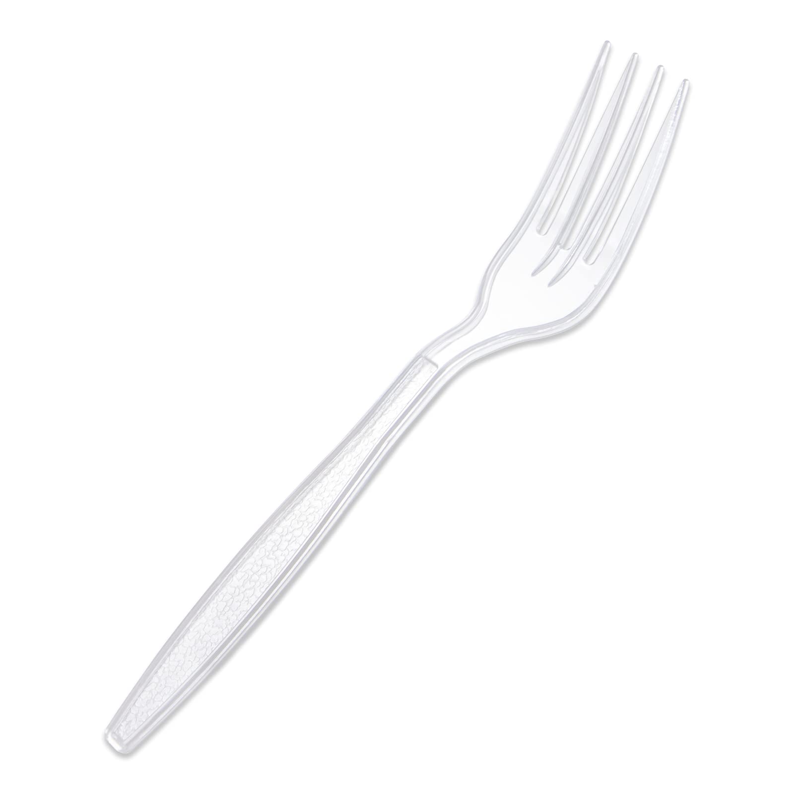 Amazon.com: Ciaell 500PCS Clear Plastic Forks - Heavy Duty Plastic ...