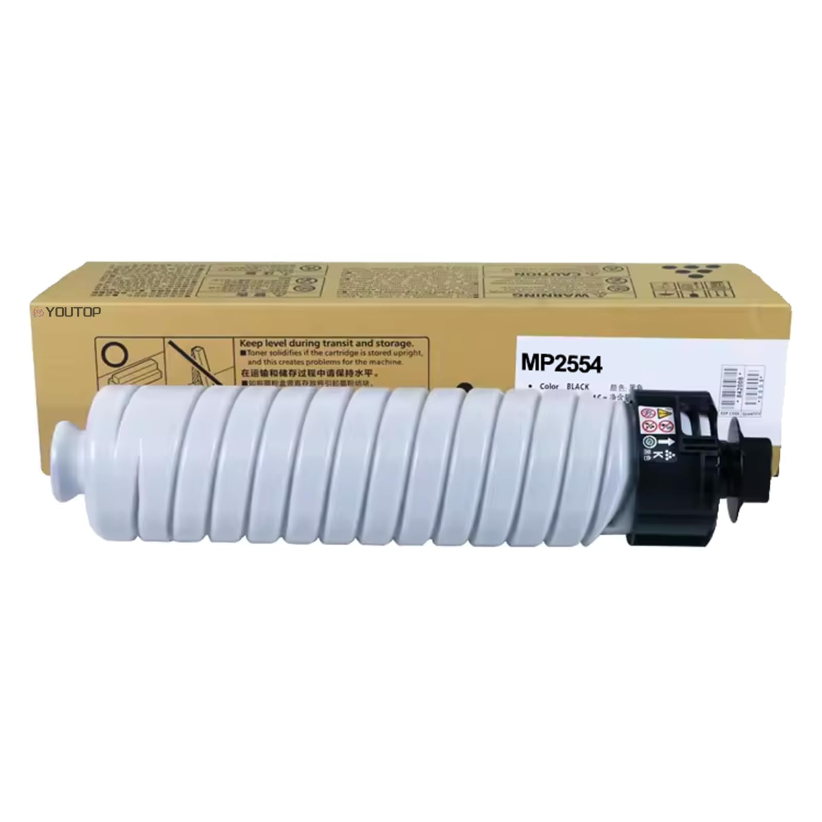 Amazon.com: YOUTOP MP2554 MP3554 Black Toner Cartridge Replacement for ...