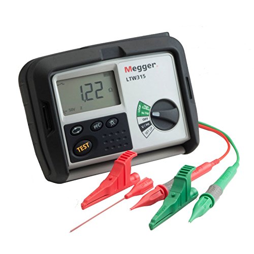 Megger LTW315-EU-BS Two Wire Non-Tripping Loop Tester : Amazon.co.uk ...