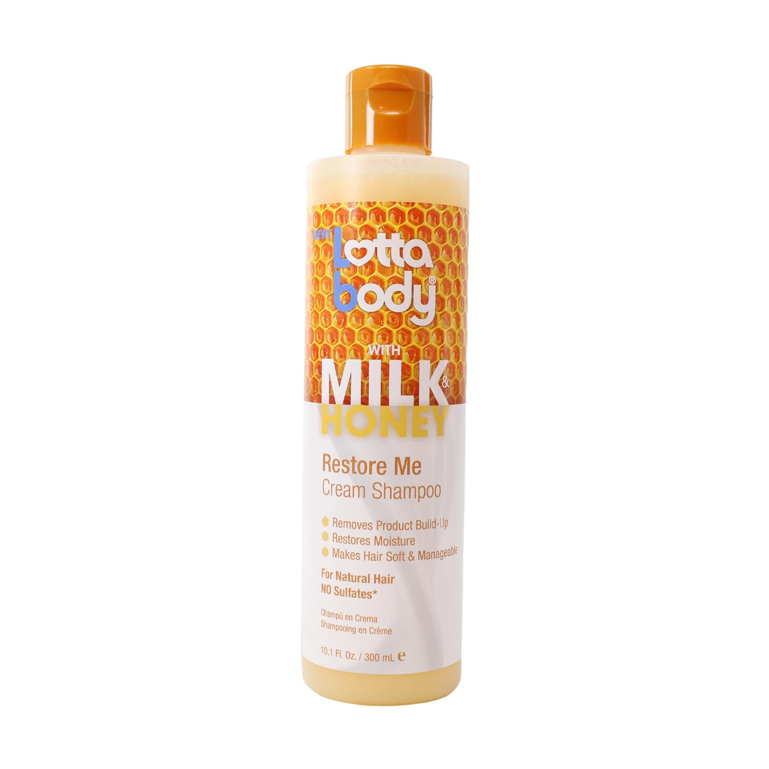 Amazon.com : Lottabody Lotta Body Shampoo Milk & Honey 10.1oz, 10.1 Oz ...