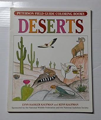 Deserts: Peterson Field Guide Coloring Books : Kaufman, Lynn Hassler ...