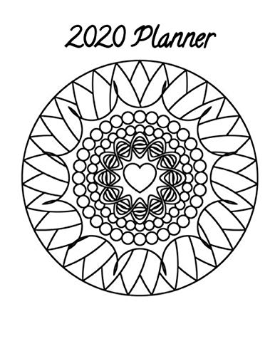 Amazon.com: 2020 Planner: Undated Weekly Planner/Mandala Adult Coloring ...