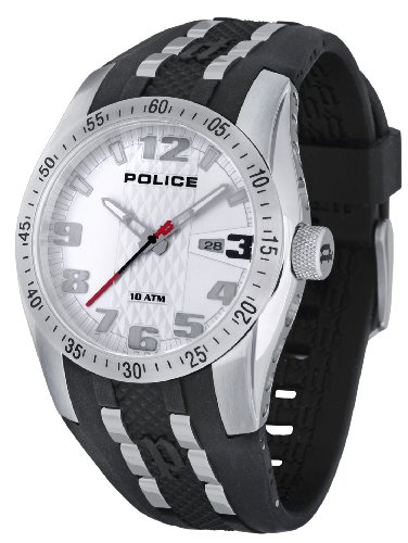 Police Analog White Dial Men's Watch - PL12557JS/01 : Amazon.in: Fashion