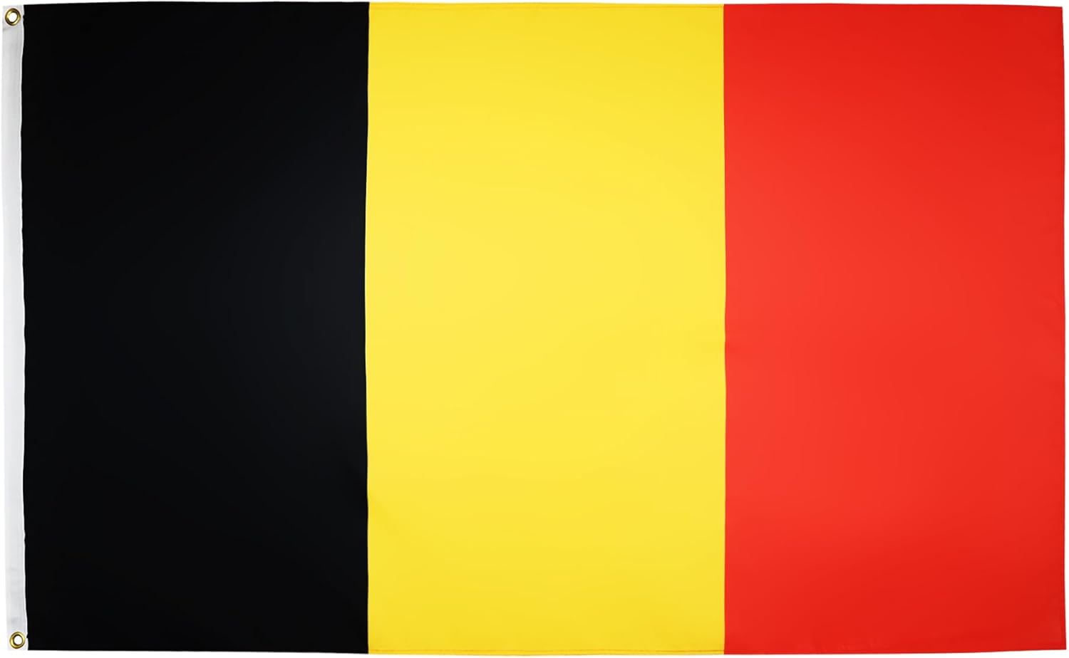 AZ FLAG Drapeau Belgique 150x90cm - Drapeau Belge 90 x 150 cm Polyester ...