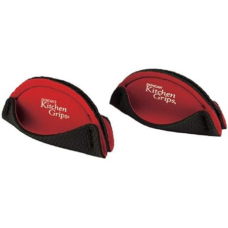 Amazon.com: Kitchen Grips 2 Piece Short Handle Set, Cherry/Black : Home ...