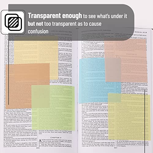 Snapklik.com : Mr Pen- Transparent Sticky Notes, 3x3, 600 Sheets ...
