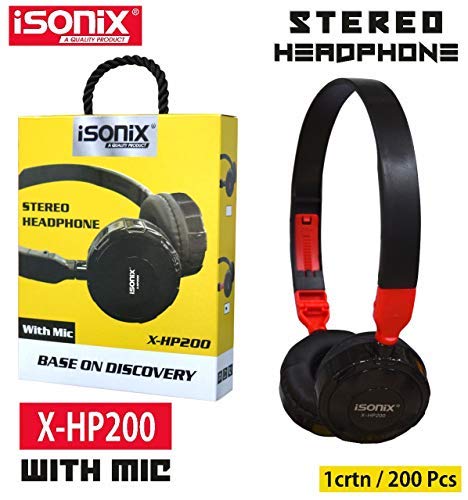 New ISONIX Stereo Headphone X-HP200 : Amazon.in: Electronics
