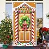 Amazon.com: Gingerbread House Party Decorations - Door Cover Banner ...