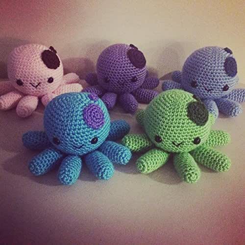 Amazon.com: Colorful Chibi Octopus : Handmade Products