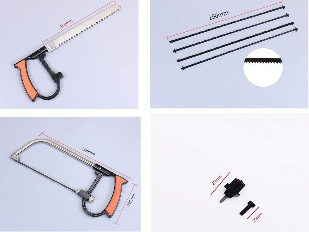 MEETOZ Magic Saw Universal Hand Saw Kit Toolbox of Multi Blades Set ...