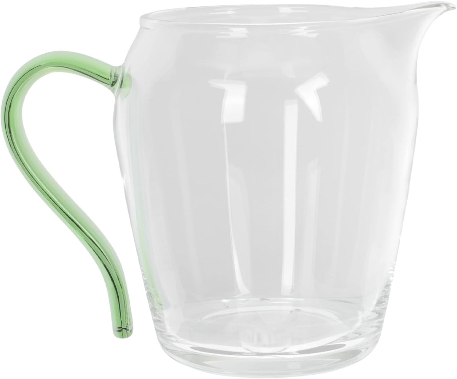 Amazon.com: Angoily Small Glass Pitcher with Handle Milk Creamer ...