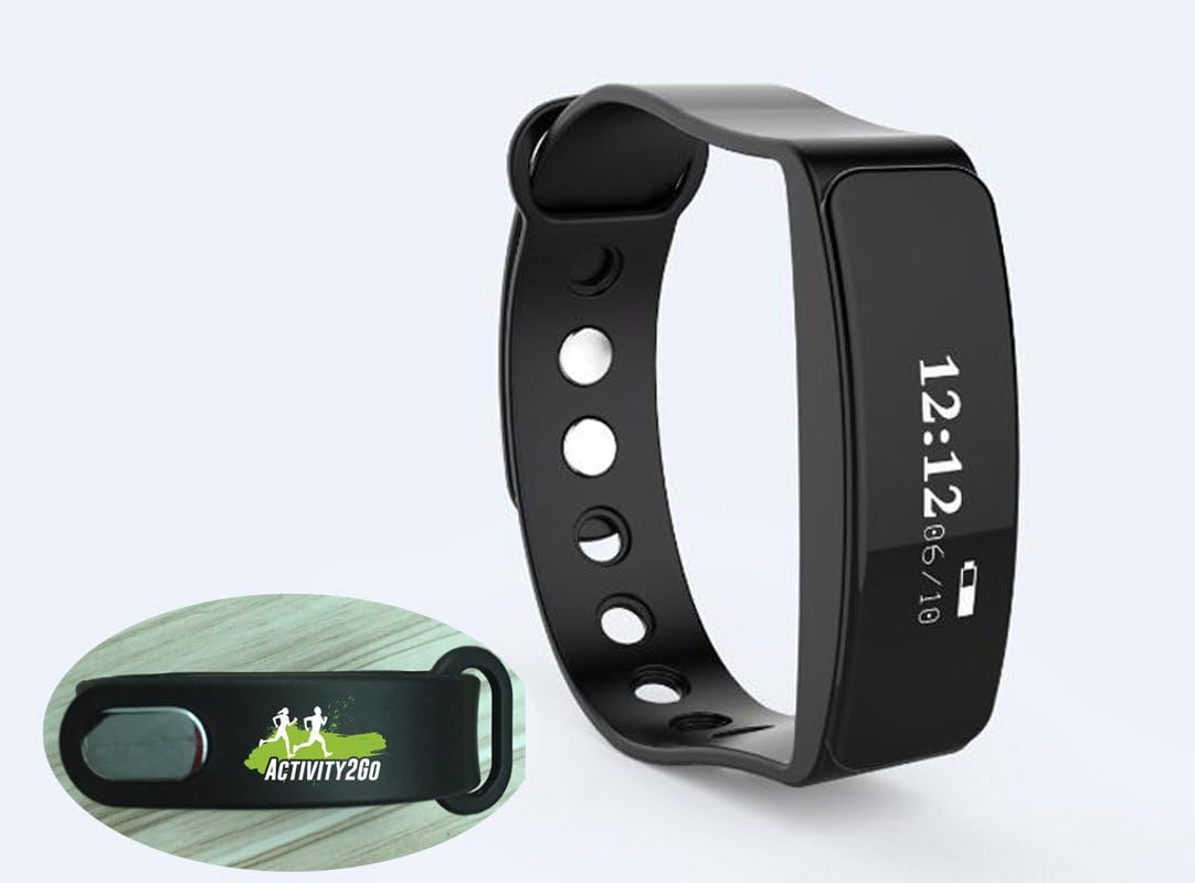 Activity2Go Band Fitness Tracker Activity Tracker Sleep Monitor Step ...