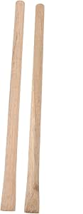 Amazon.com: BESPORTBLE 2Pcs Hardwood Replacement Hoe Handles 50 Long ...