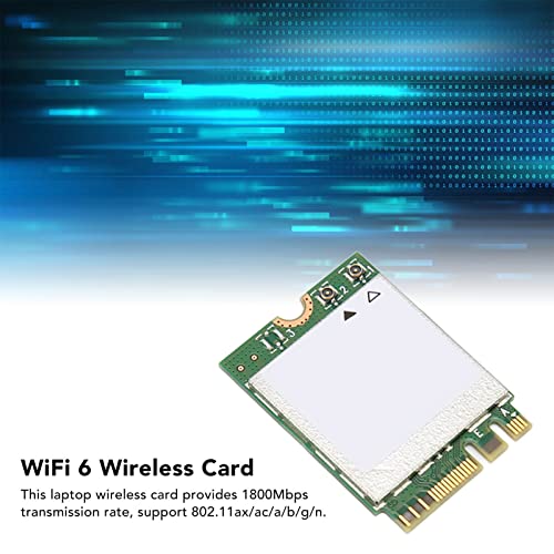 SUNGOOYUE WiFi Card, WiFi 6 Wireless Card NGFF M.2 1800Mbps 802.11AX MU ...