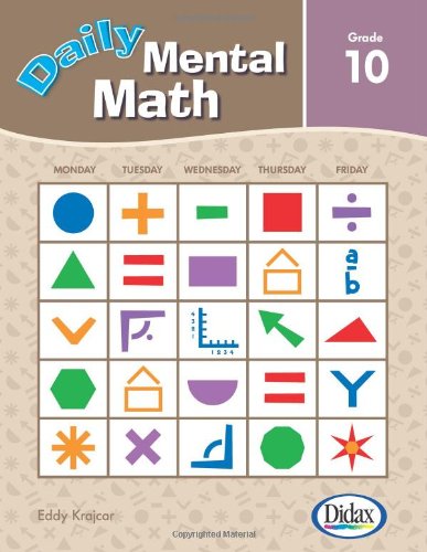Daily Mental Math (Grade 10): Dr. Anne Paterson: 9781583243367: Amazon ...