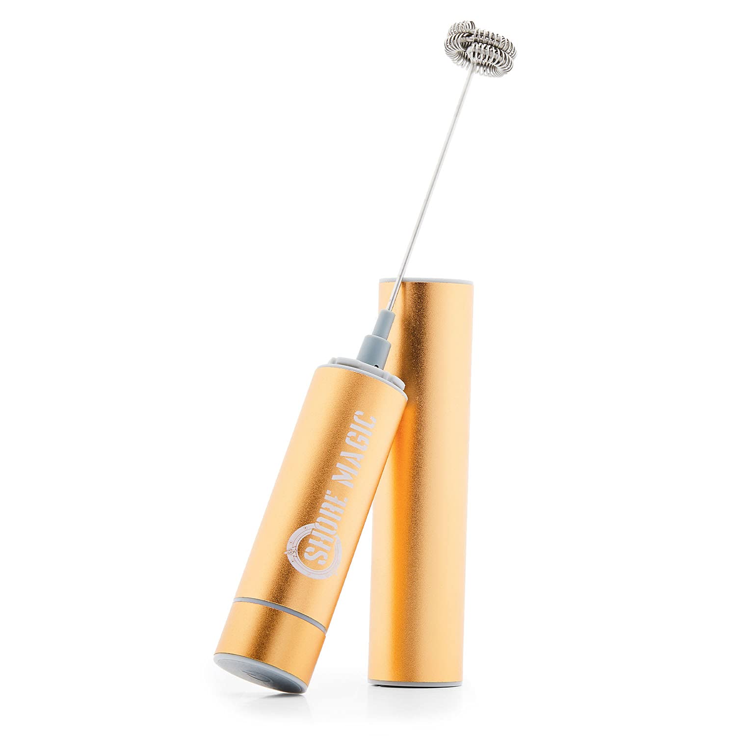 Shore Magic Premium Frother, High-Powered Handheld Whisker, Stainless ...