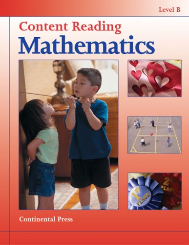 Math Workbooks: Content Reading: Mathematics, Level B : Continental ...