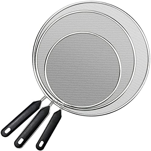 SDMAX Frying Pan Splatter Guard, Kitchen Screen Cover, Protection Lid ...