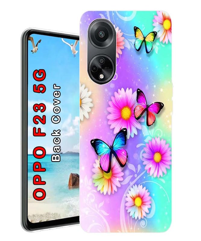 HOMEGURU Soft Flexible Printed Back Cover for Oppo F23 5G Back Cover ...
