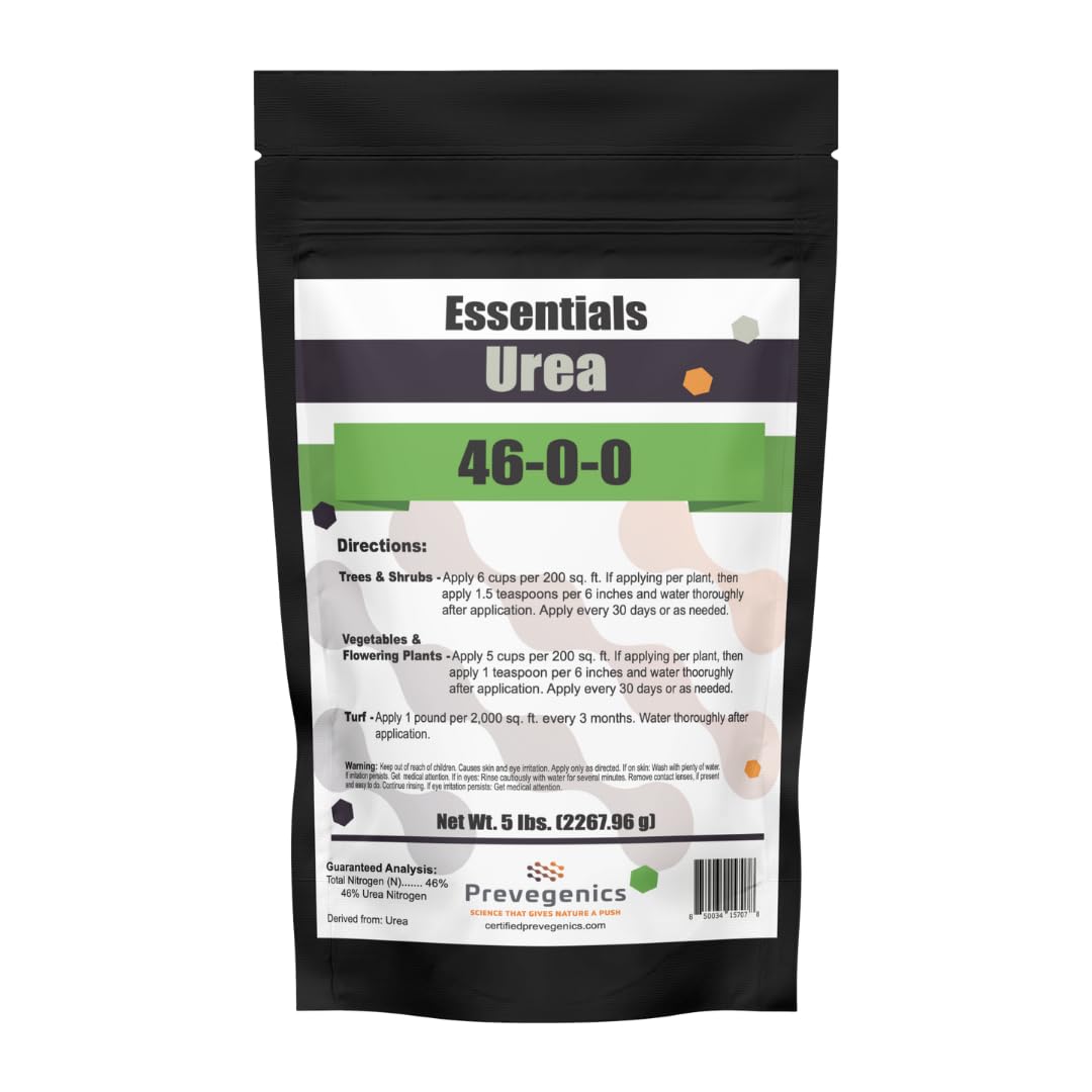 Amazon.com : Urea 46-0-0 | (5 Ibs.) | Urea Fertilizer | Spray Grade ...