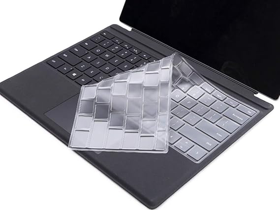 Amazon.com: Clear Keyboard Skin Cover Compatible with 2024 Microsoft ...