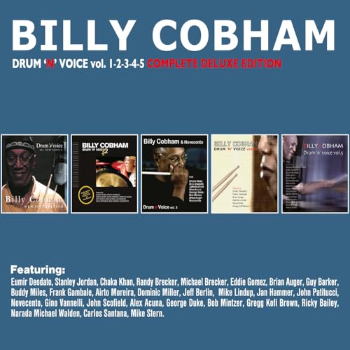 Amazon.com: DRUM 'N VOICE VOL. 1,2,3,4,5. (Complete Deluxe Edition) : Billy Cobham: Digital Music