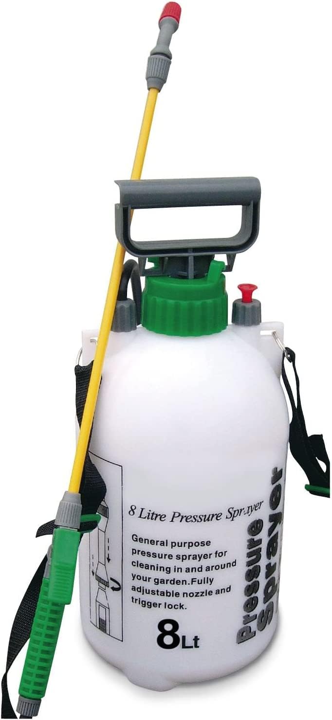 Spear & Jackson 8LPAPS 8 Litre Pump Action Pressure Sprayer : Amazon.co ...