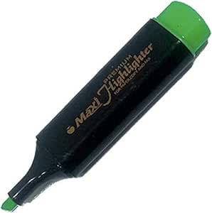 Maxi Highlighter, Green, Pack of 10 Pieces: Buy Online at Best Price in ...