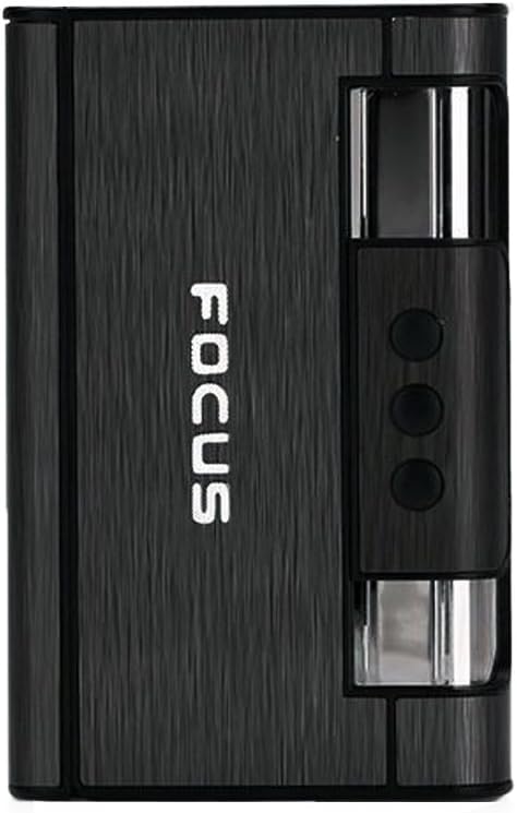 Amazon.com: Focus Cigarette Case Dispenser with Butane Jet Torch ...