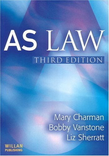 AS Law: Amazon.co.uk: Vanstone, Bobby, Sherratt, Elizabeth, Charman ...