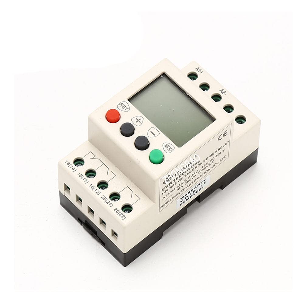 SVR1000 Single Phase Protection Relay Over-Voltage 20V-80V Under ...