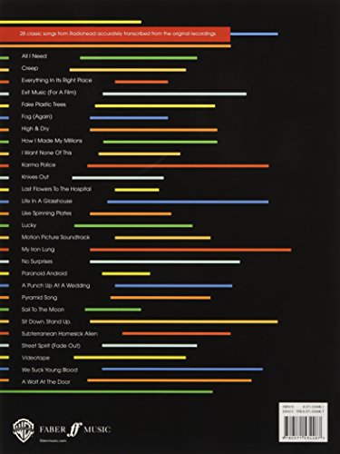 Snapklik.com : Radiohead Piano Songbook: