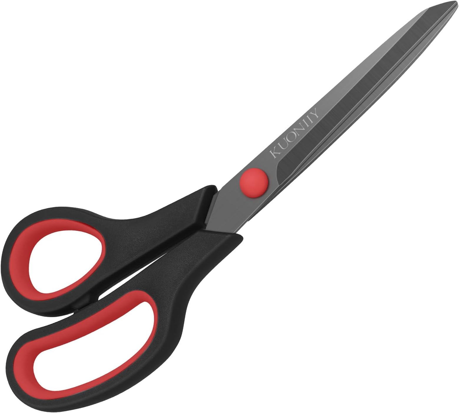 Westcott 10 inch Easy Grip Soft Grip Scissor - Black/Blue : Amazon.co ...