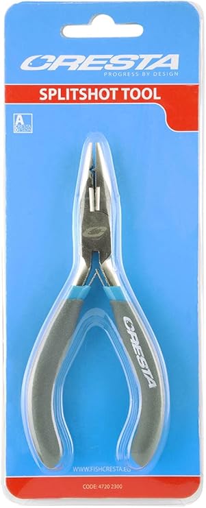 Cresta Split Shot Tool – Pliers for Fishing Pliers for Clips Bleischroten Lead Micro Split Lead ...