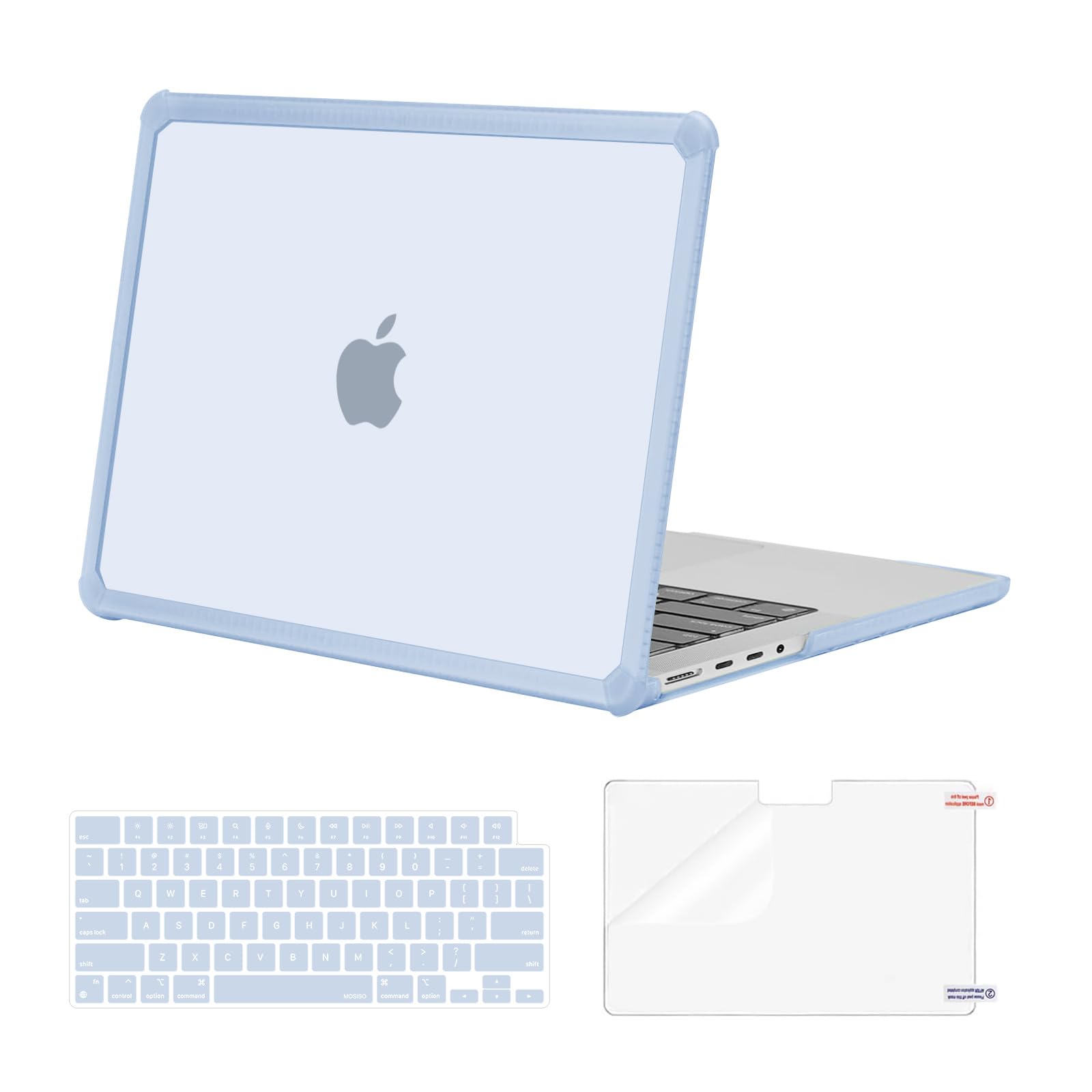 Amazon.com: MOSISO Compatible with MacBook Pro 14 inch Case 2024-2021 ...