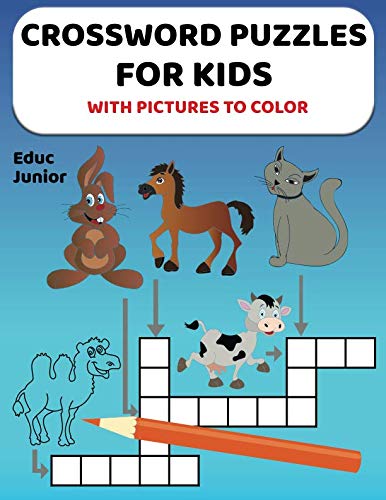 Crossword Puzzles For Kids With Pictures To Color: Junior, Educ ...