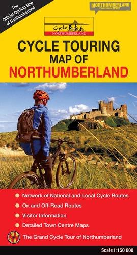 Cycle Touring Map of Northumberland - Official : CyclePad: Amazon.co.uk ...