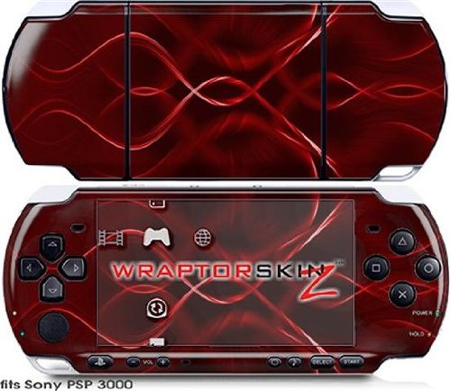 Amazon.com: Sony PSP 3000 Decal Style Skin - Abstract 01 Red (OEM ...