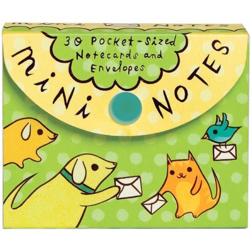 Amazon.com: Mini Notes: 30 Pocket-Sized Notecards and Envelopes ...
