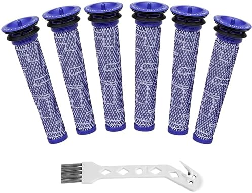 Amazon.com - 6 Pack Pre Filters Compatible With Dyson V6, V7, V8, DC58 ...