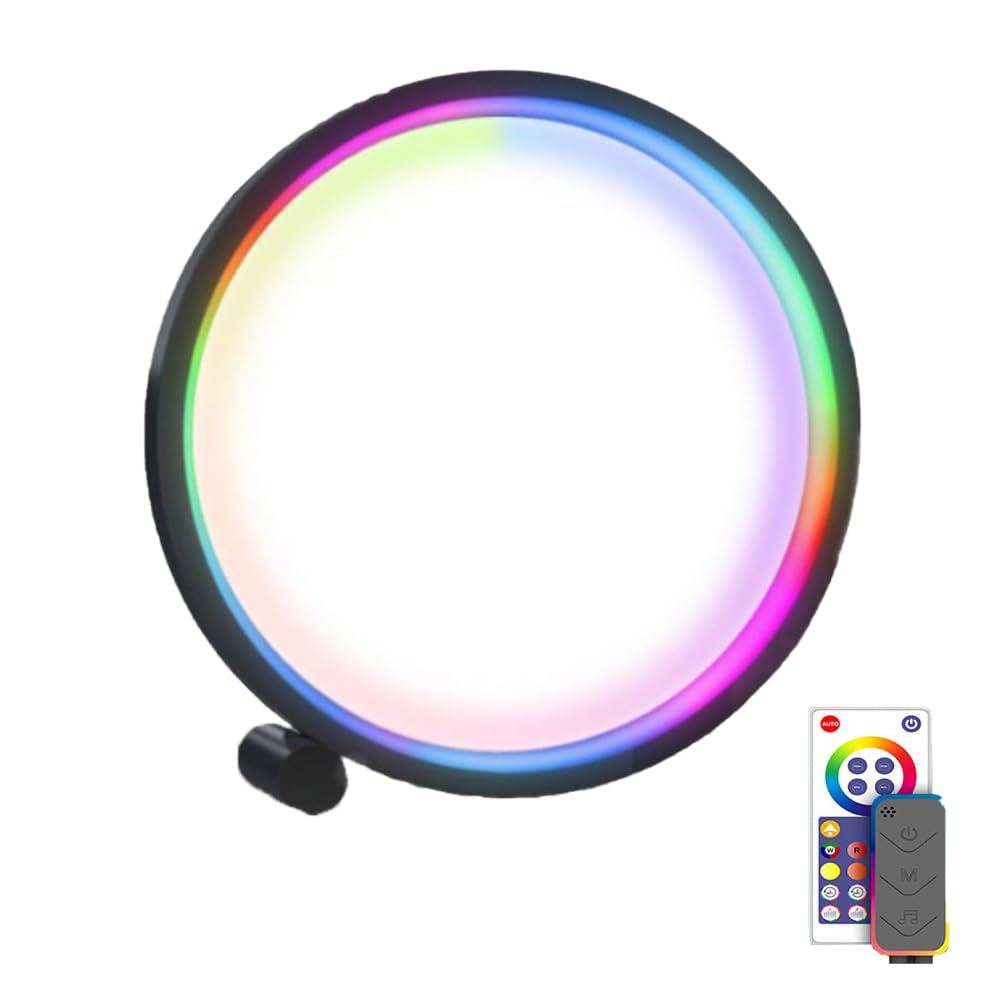 Buy Rhyhorn Smart Desk Lamp, RGBIC Connected Music Sync Modes, Gaming ...
