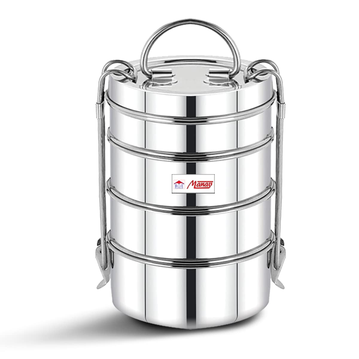 Buy FUTENSILS Manav Stainless Steel 4 Tier Size 6x4 Clip Food Grade buy-futensils-manav-stainless-steel-4-tier-size-6x4-clip-food-grade