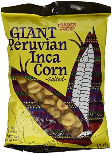 Amazon.com: Trader Joes Giant Peruvian Inca Corn Salted Crunchy Snack 8 ...
